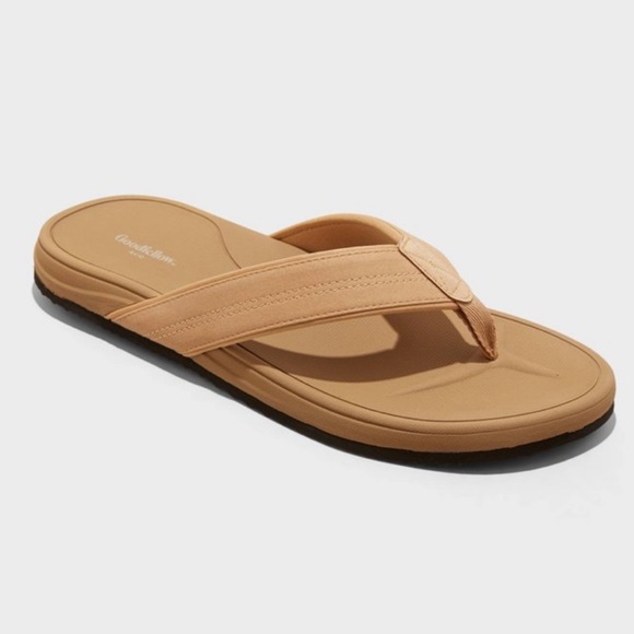 Goodfellow & Co | Shoes | Nwt Mens Ian Comfort Flip Flop Thong Sandals ...